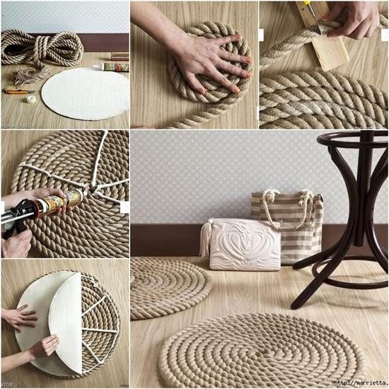 Diy Rope Light Rug | Shelly Lighting