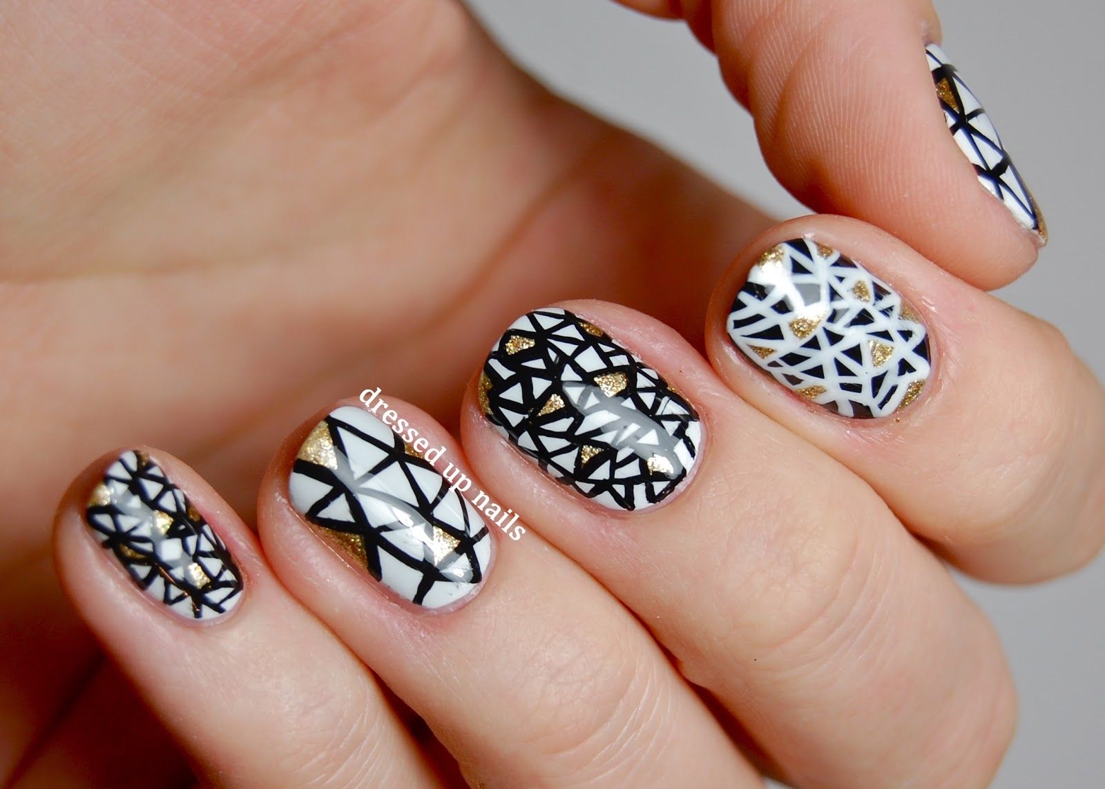 Triangle Nail Design