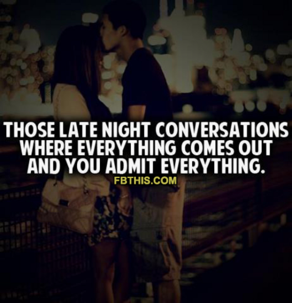 Conversation At Night Quotes Late Night Talks Hit Different #real