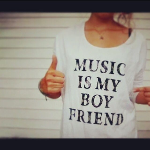 Music Is My Boyfriend Facebook Covers