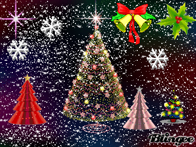 Blinking Christmas Tree Gif