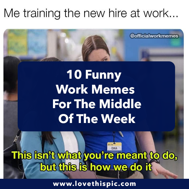 Middle Of The Week Funny