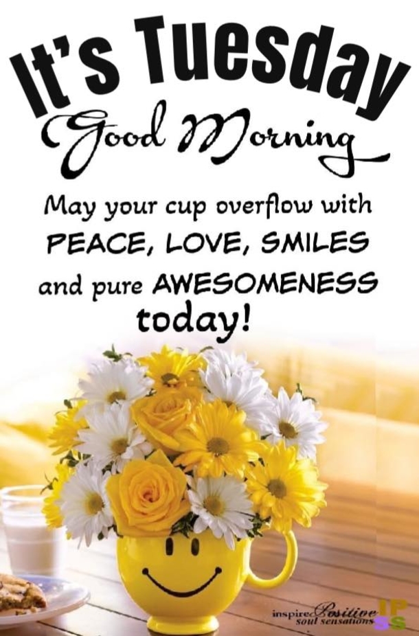 Inspirational Happy Tuesday