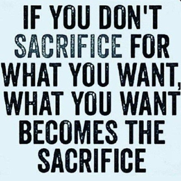 Sacrifice Success Quotes
