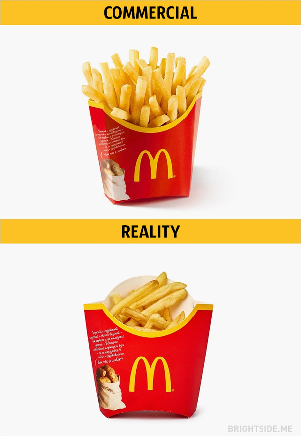 Expectations Vs Reality Food
